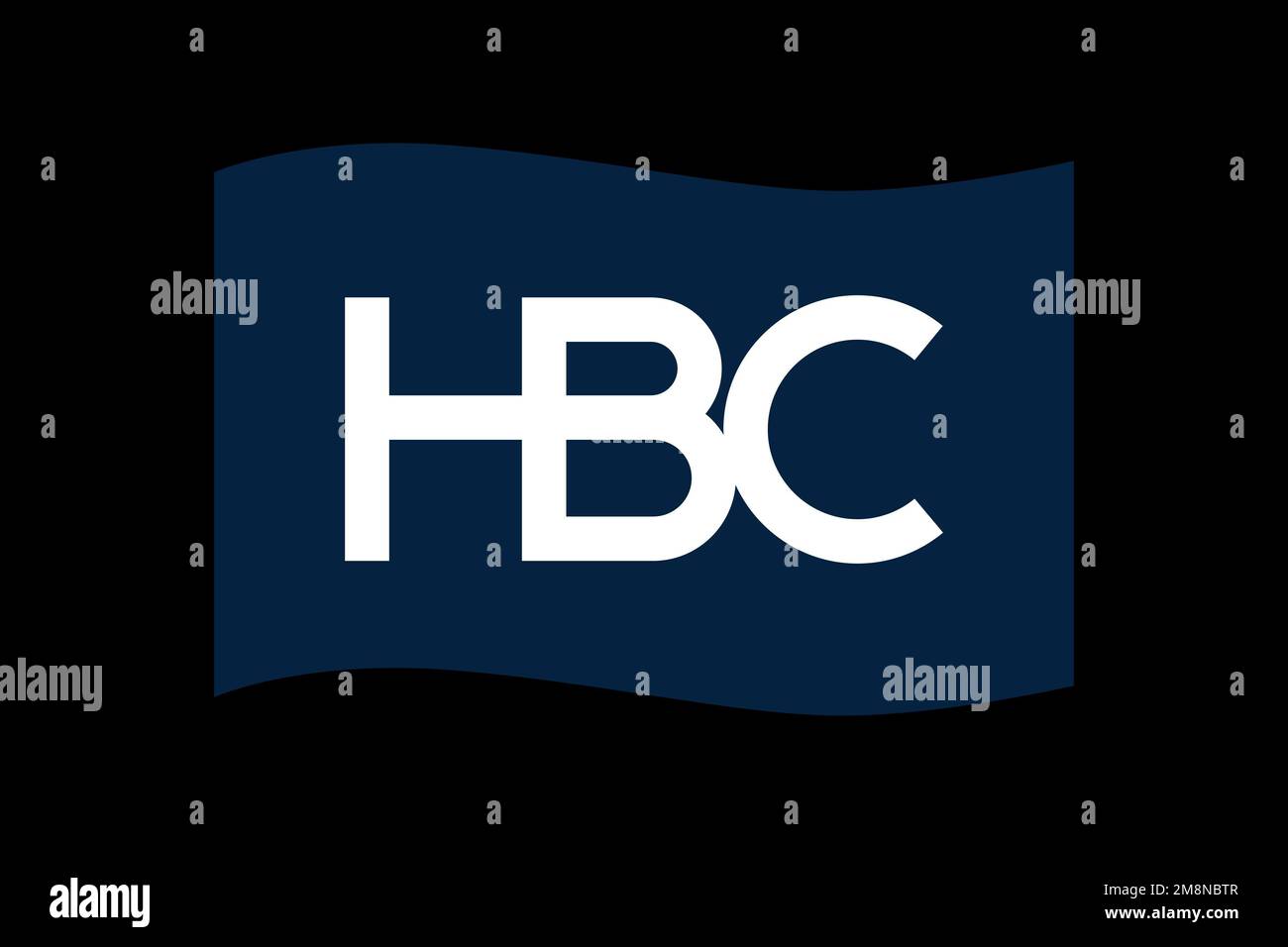 Hudson's Bay Company, Logo, Black background Stock Photo - Alamy