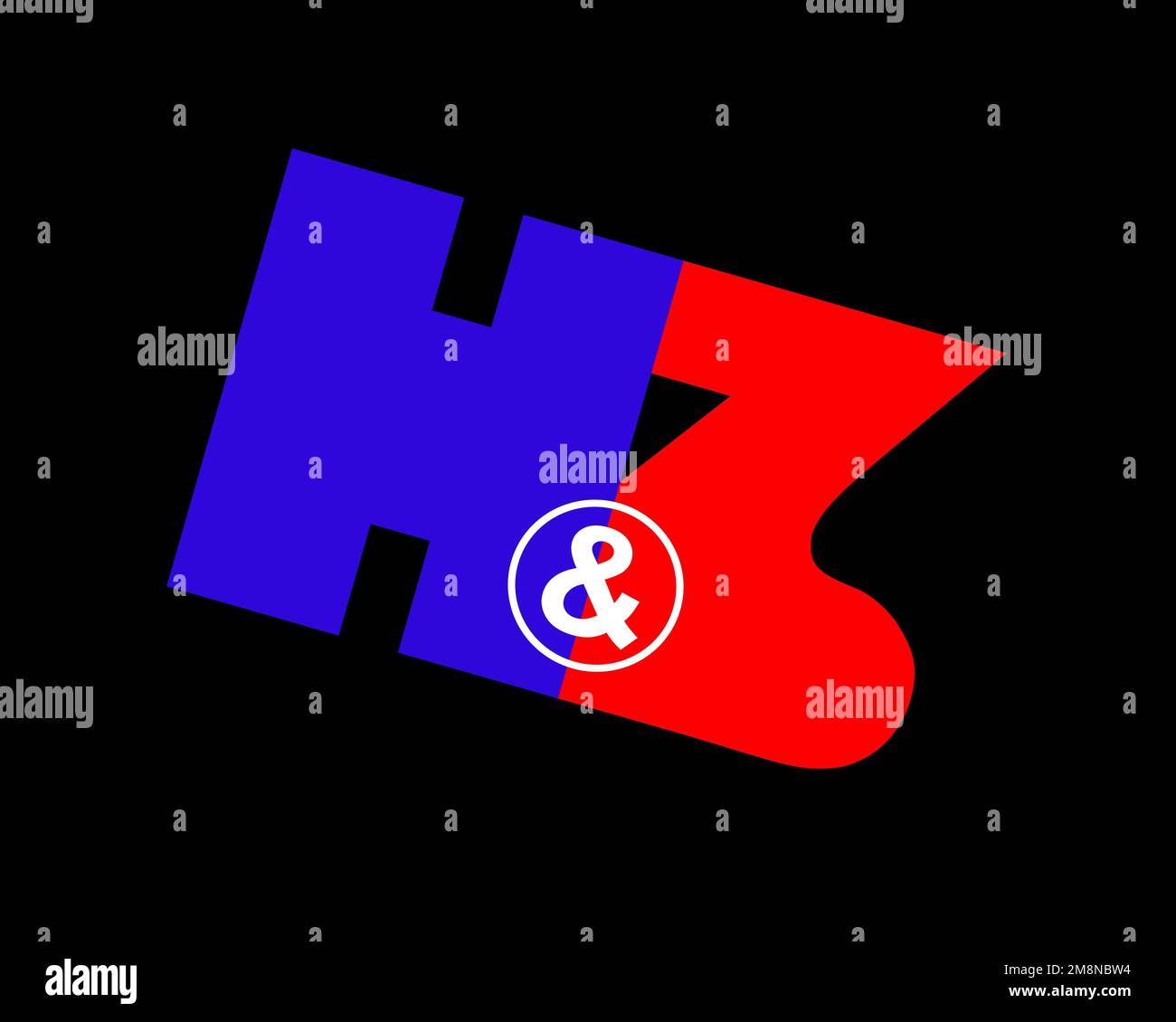 Hudong-Zhonghua Shipbuilding, Rotated Logo, Black Background B Stock ...