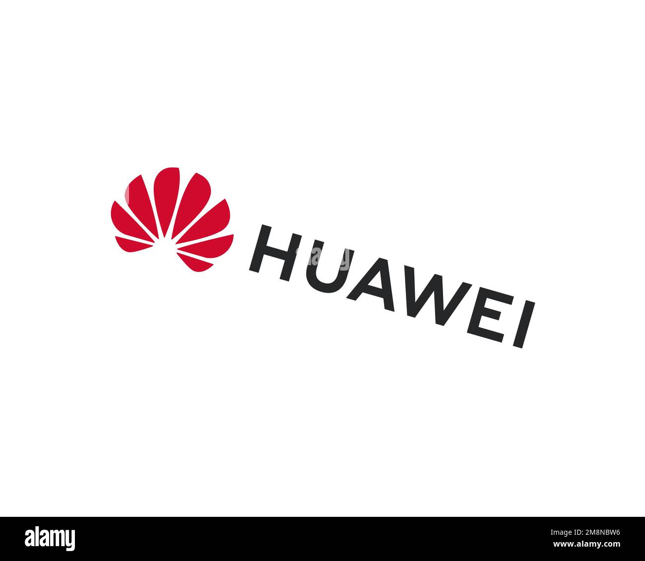 Huawei, rotated logo, white background B Stock Photo - Alamy