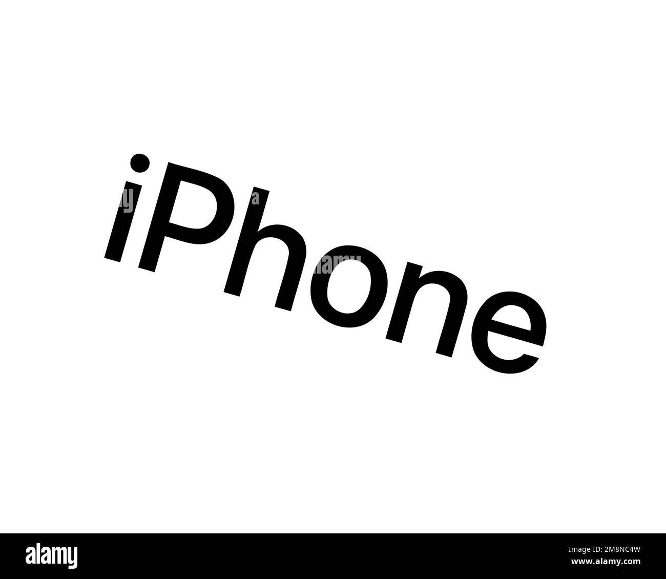 Iphone logo Black and White Stock Photos & Images - Alamy