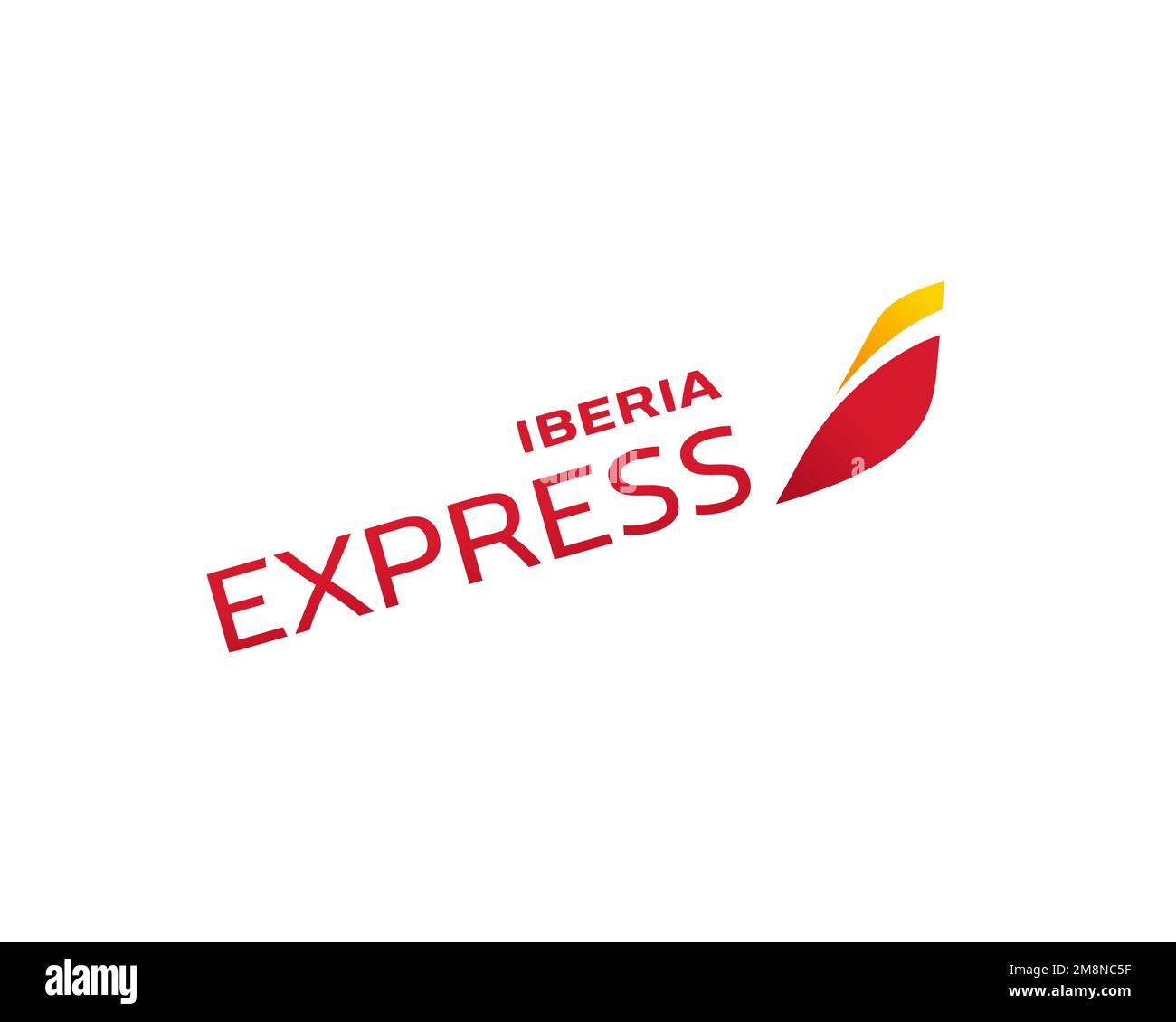 Iberia Express, rotated logo, white background Stock Photo - Alamy