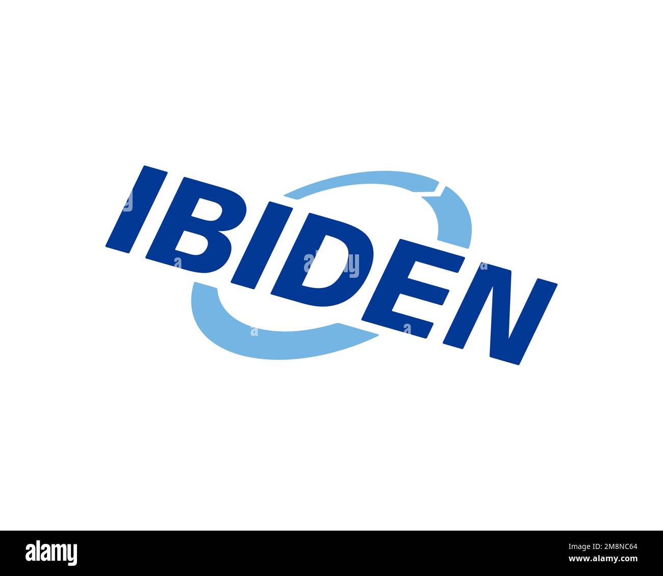 Ibid, rotated logo, white background B Stock Photo - Alamy