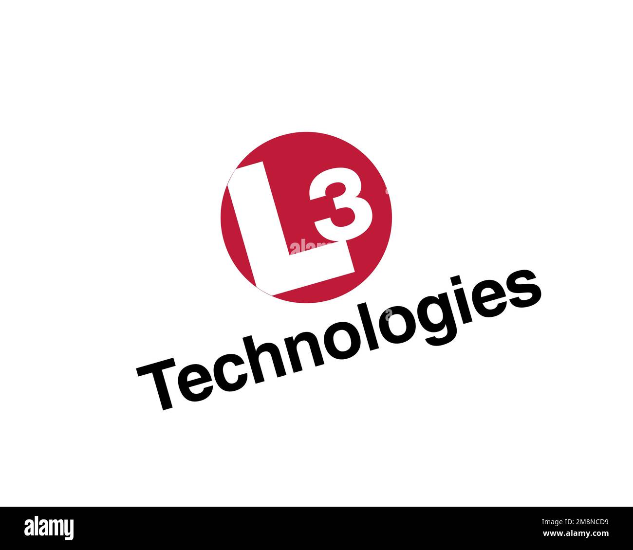 L3 Technologies, rotated logo, white background Stock Photo - Alamy