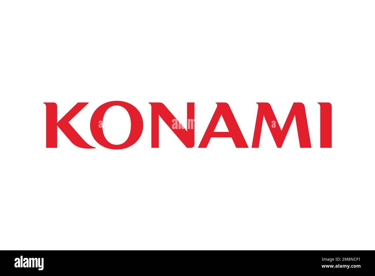 Konami, Logo, White background Stock Photo - Alamy