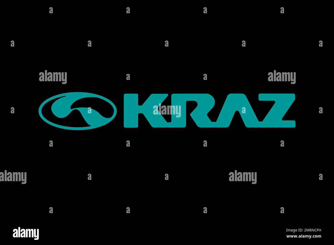 KrAZ, Logo, Black background Stock Photo - Alamy
