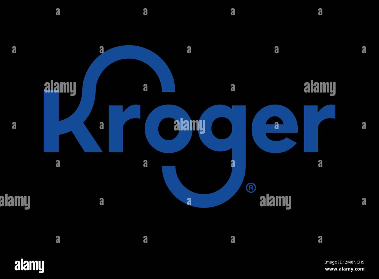 Kroger, Logo, Black background Stock Photo - Alamy
