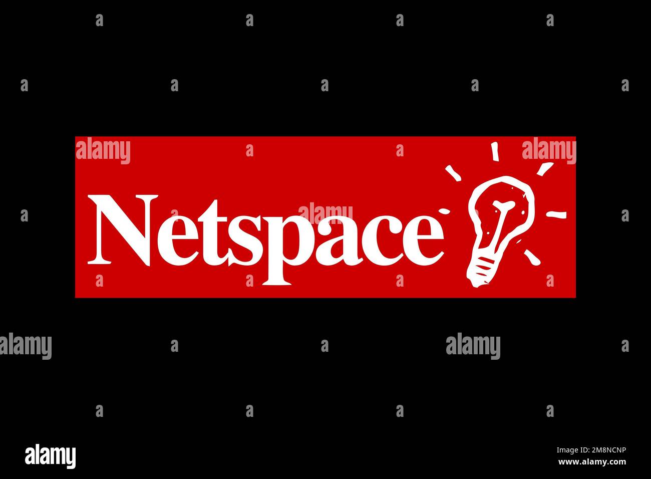 Netspace, Logo, Black background Stock Photo - Alamy