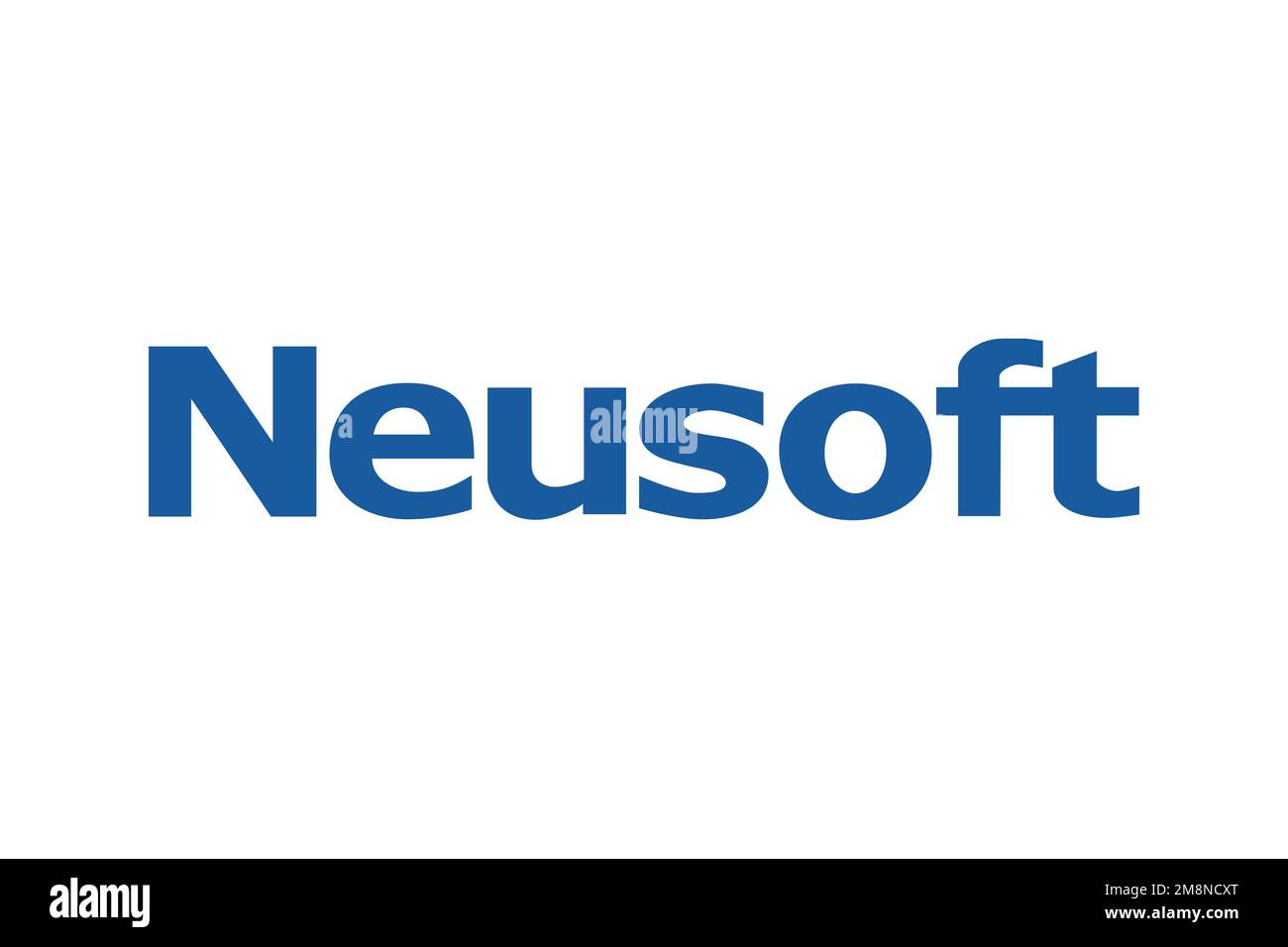 Neusoft, Logo, White background Stock Photo - Alamy