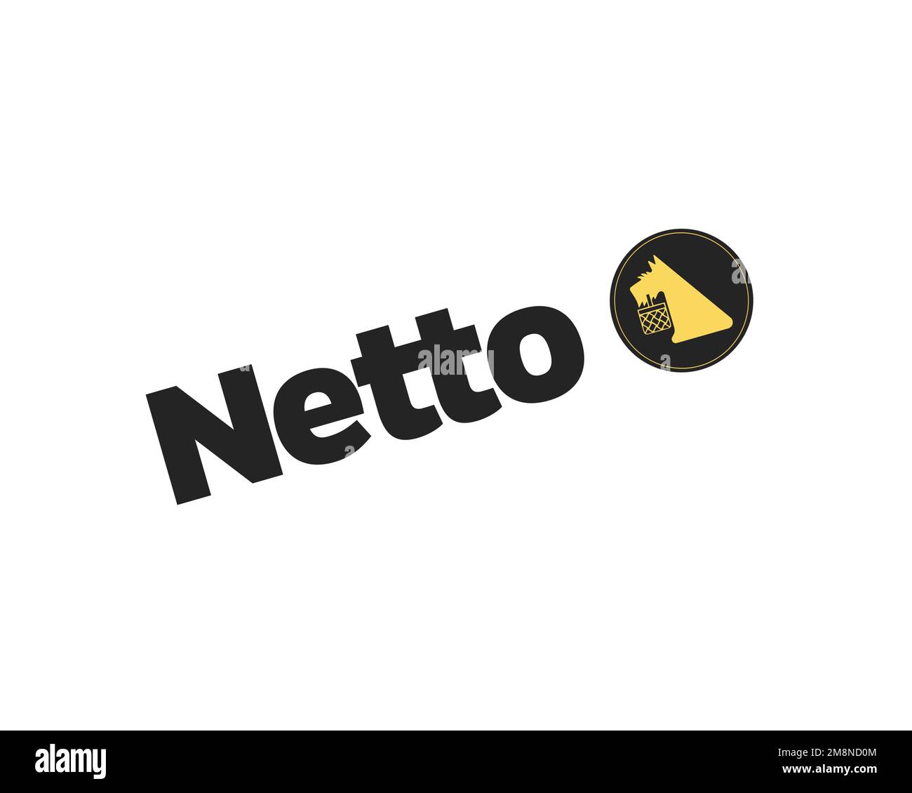 Net store, rotated logo, white background Stock Photo - Alamy
