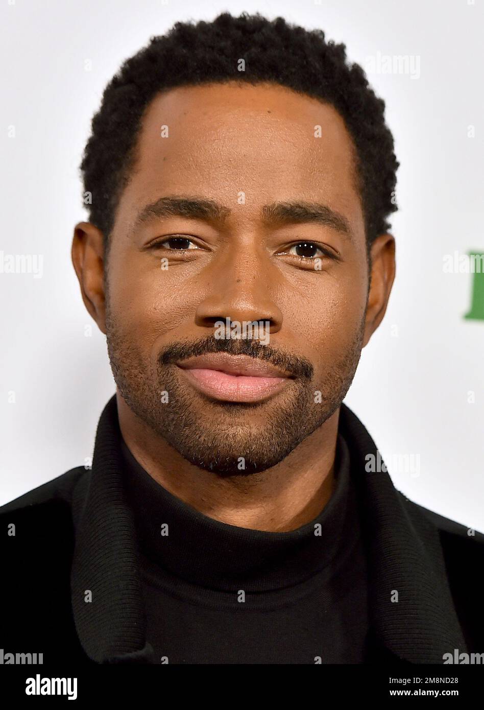 Jay Ellis arrives at the 2023 BAFTA Tea Party, Saturday, Jan. 14, 2023 ...