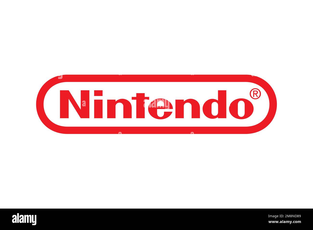 Nintendo Research & Development 2, Logo, White background Stock Photo ...