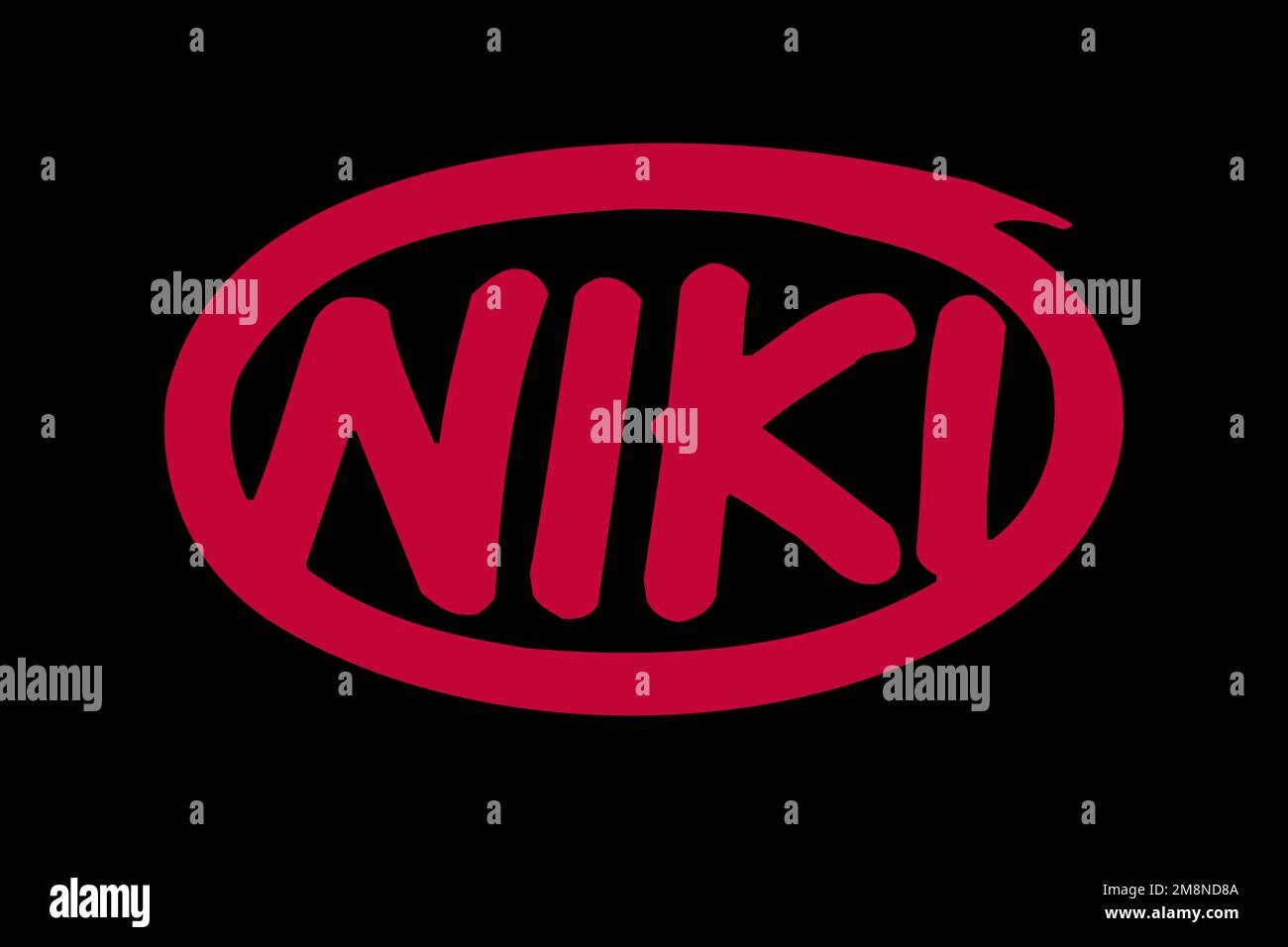 Niki airline, Logo, Black background Stock Photo - Alamy