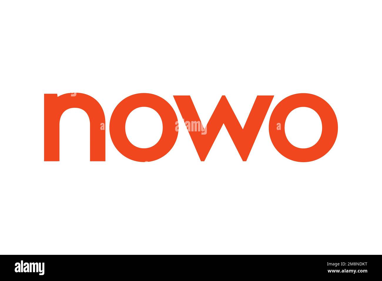 Nowo, Logo, White background Stock Photo - Alamy