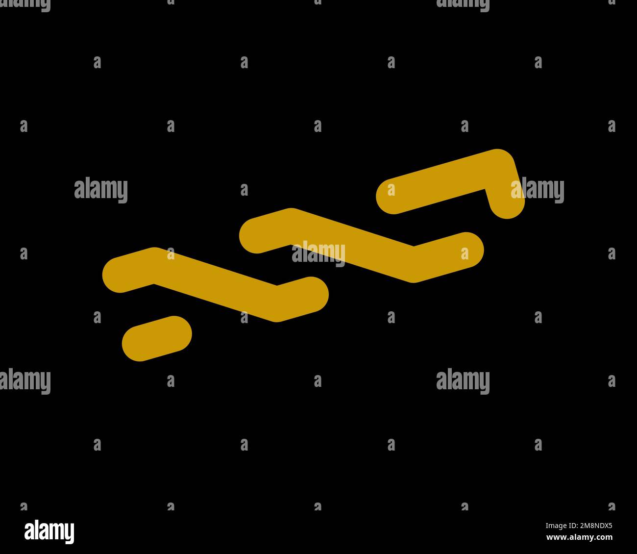 Nxt, rotated logo, black background Stock Photo - Alamy