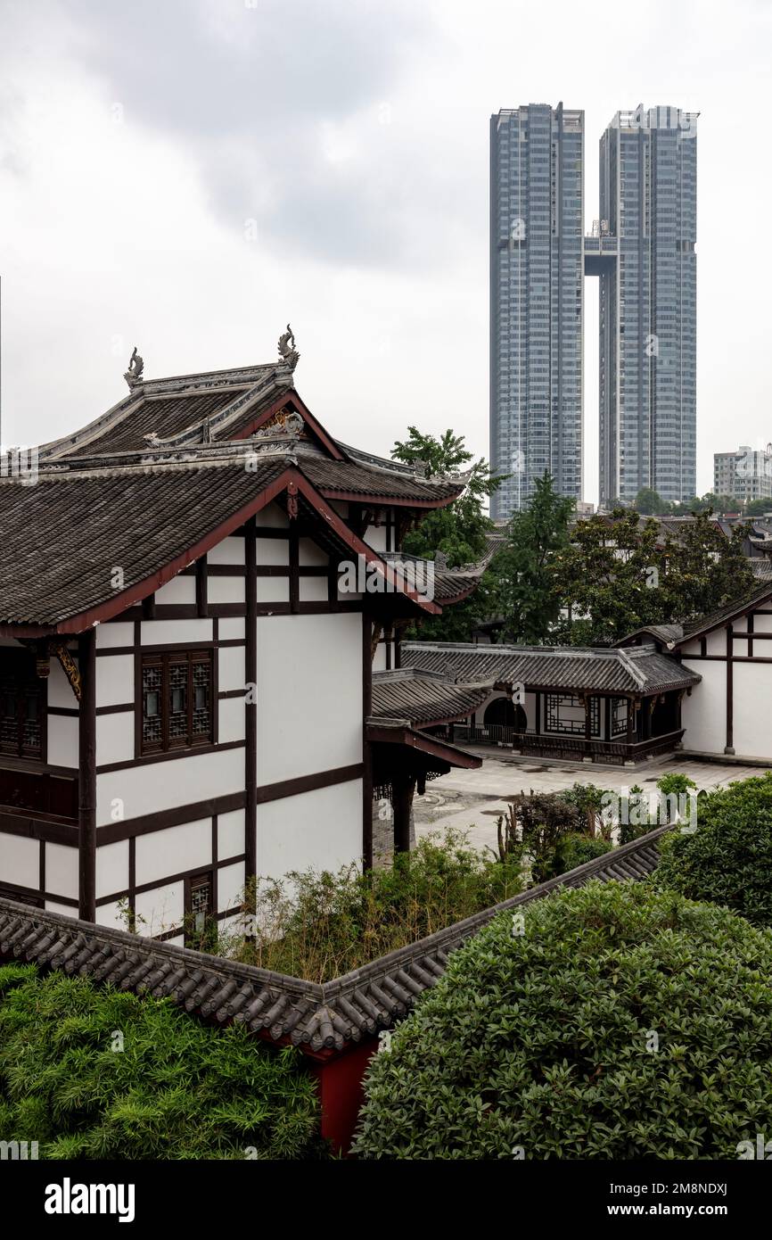 The scenery of chengdu Stock Photo - Alamy