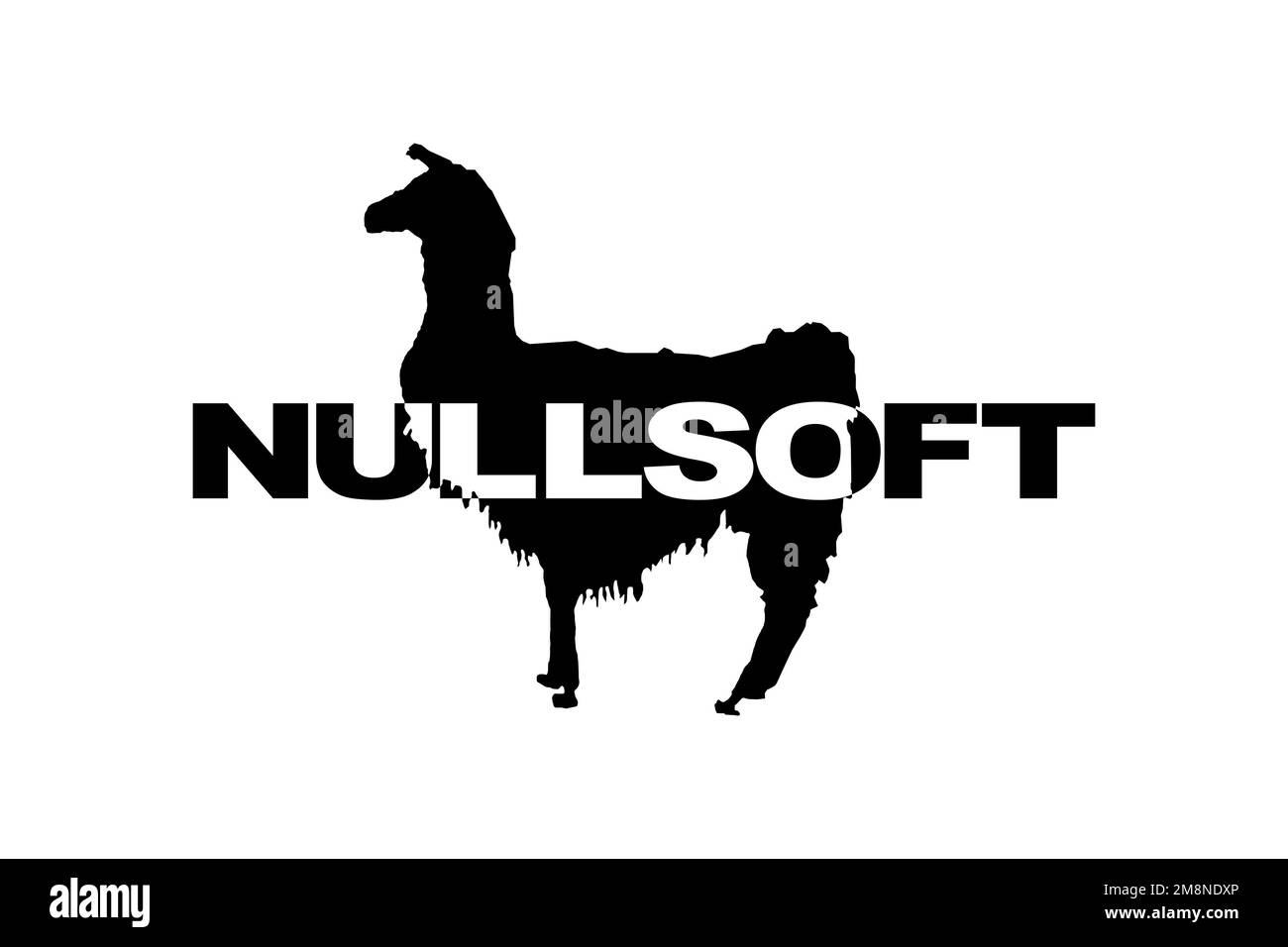 Nullsoft, Logo, White background Stock Photo - Alamy