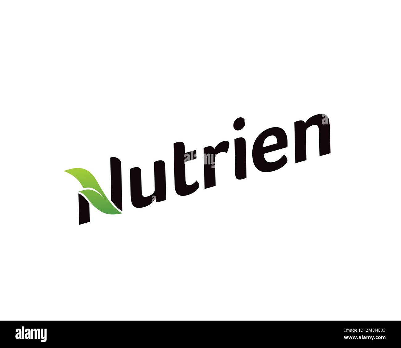Nutria, rotated logo, white background Stock Photo - Alamy