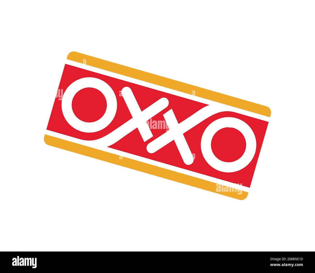 OXXO, rotated logo, white background B Stock Photo - Alamy