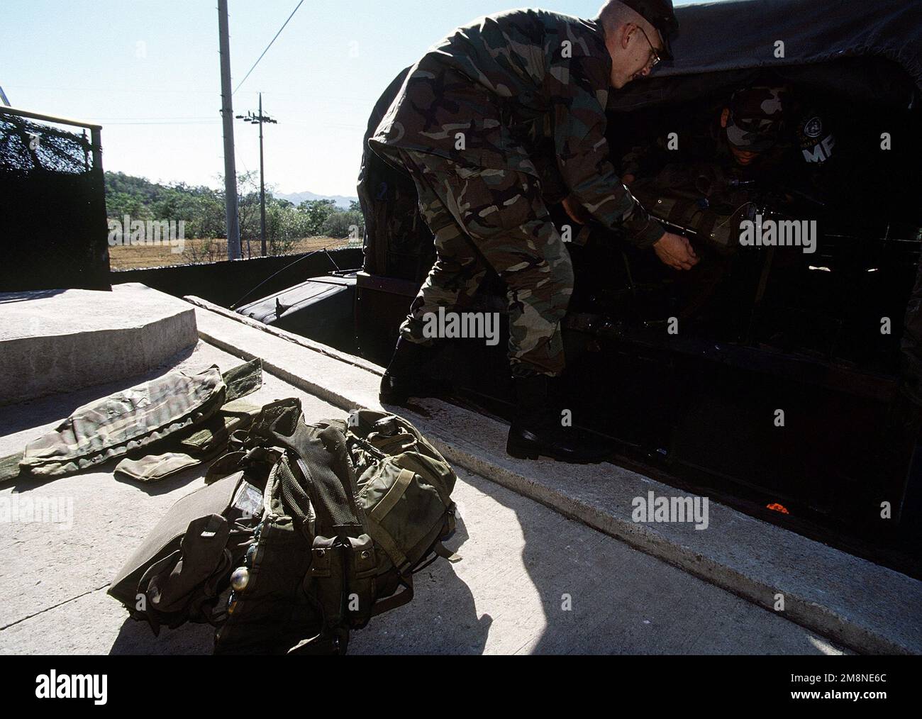 Members of the United Nations Command Security Battalion/Joint Security ...