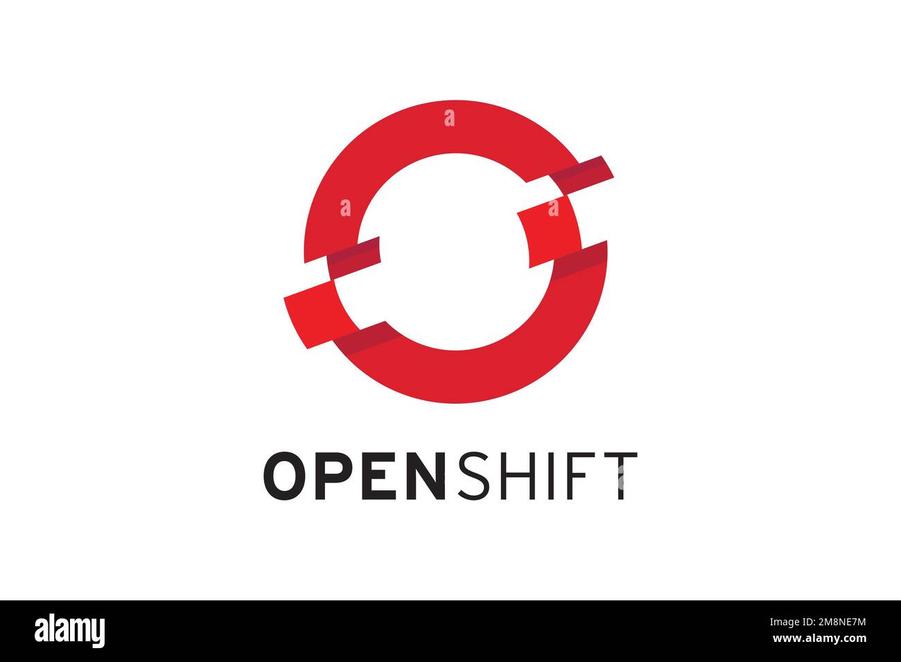 OpenShift, Logo, White background Stock Photo - Alamy