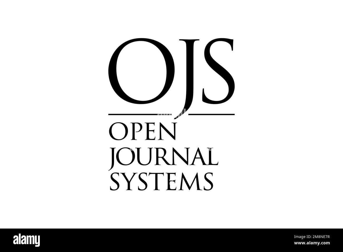 Open Journal Systems, Logo, White background Stock Photo - Alamy