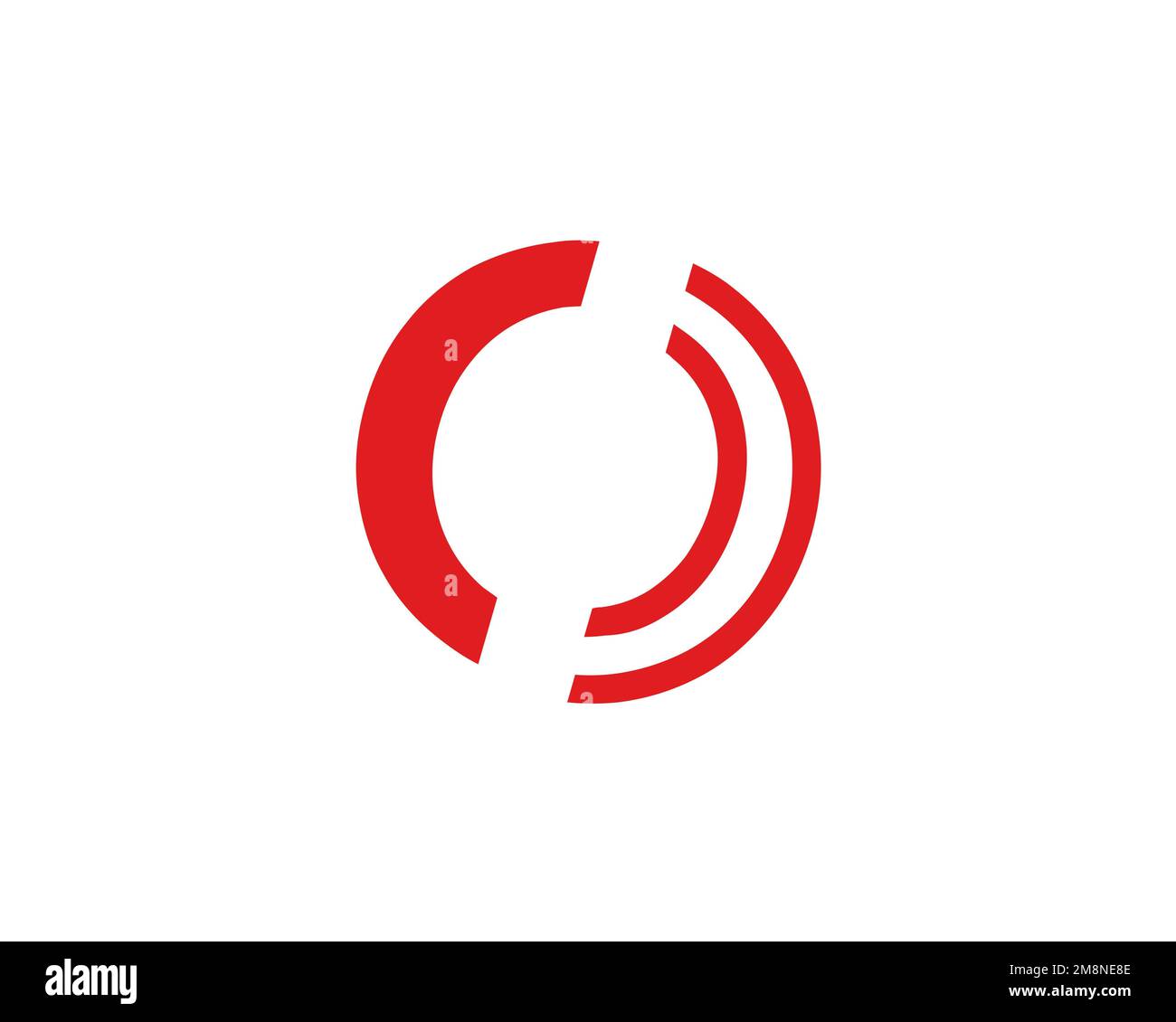 OpenIO, rotated logo, white background B Stock Photo - Alamy