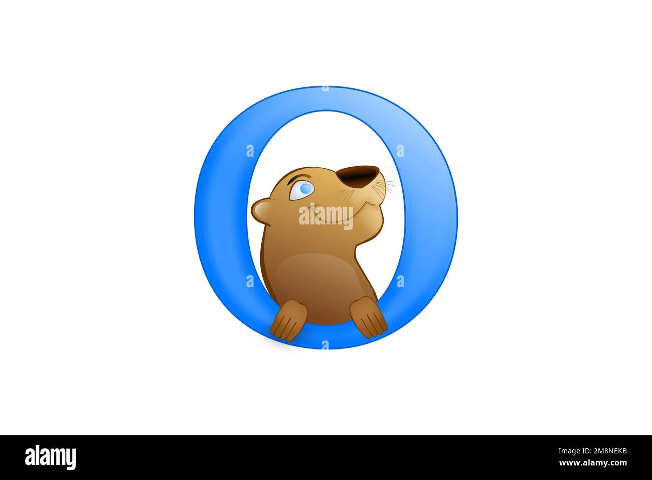 Otter Browser, Logo, White Background Stock Photo - Alamy Otter Browser, Logo, White Background Stock Photo - Alamy