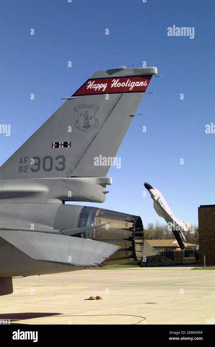 The North Dakota Air National Guard's primary aircraft is the F-16 ...