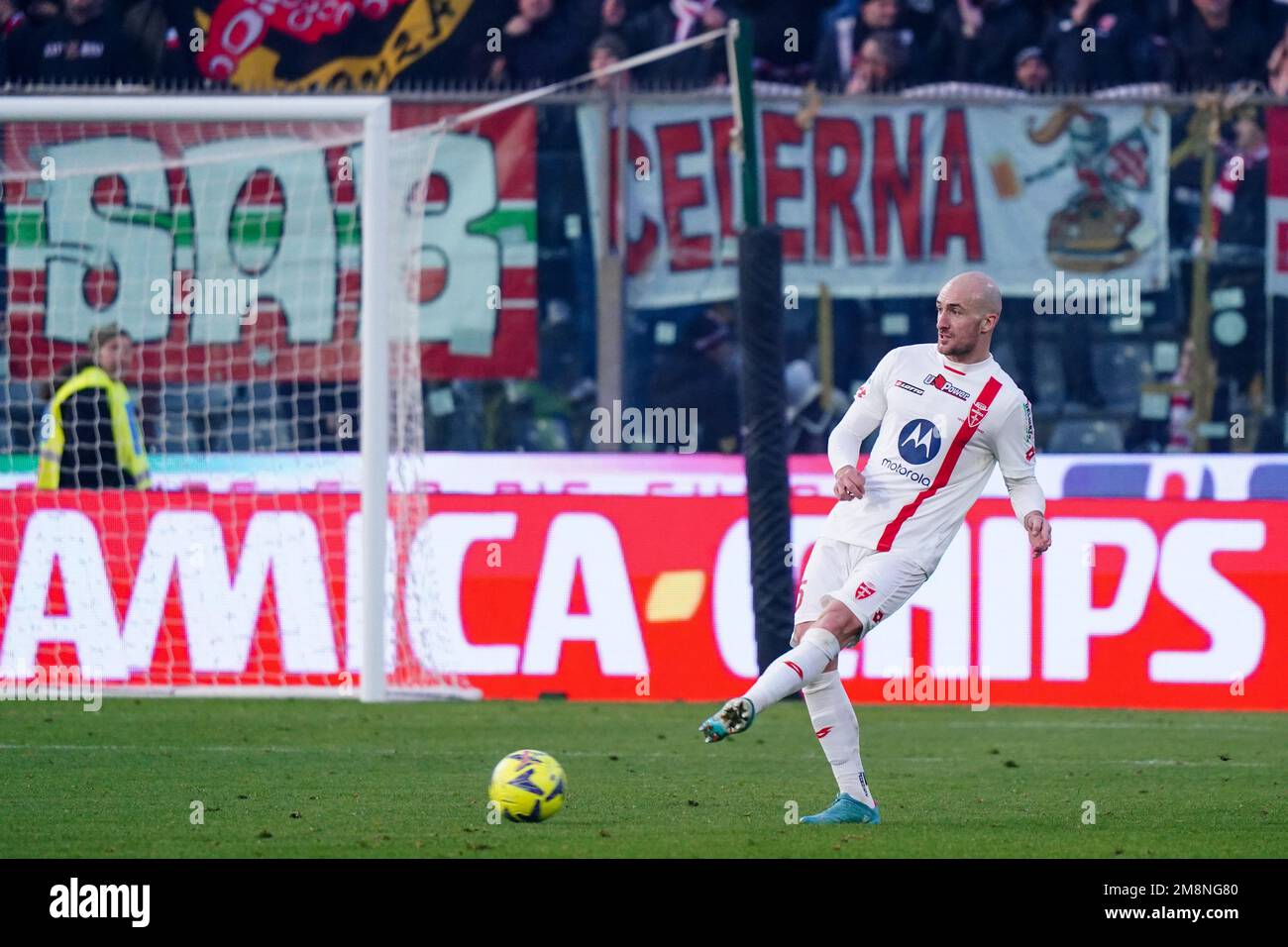 Cremona, Italy. 14th Jan, 2023. Luca Caldirola (AC Monza) during US ...