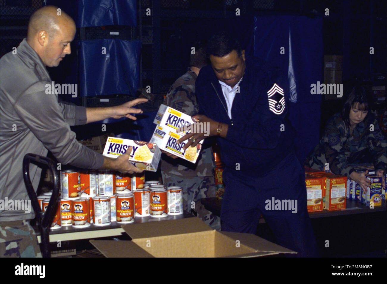 Technical Sergeant Brad Gibson and CHIEF MASTER Sergeant Jerry Foster ...