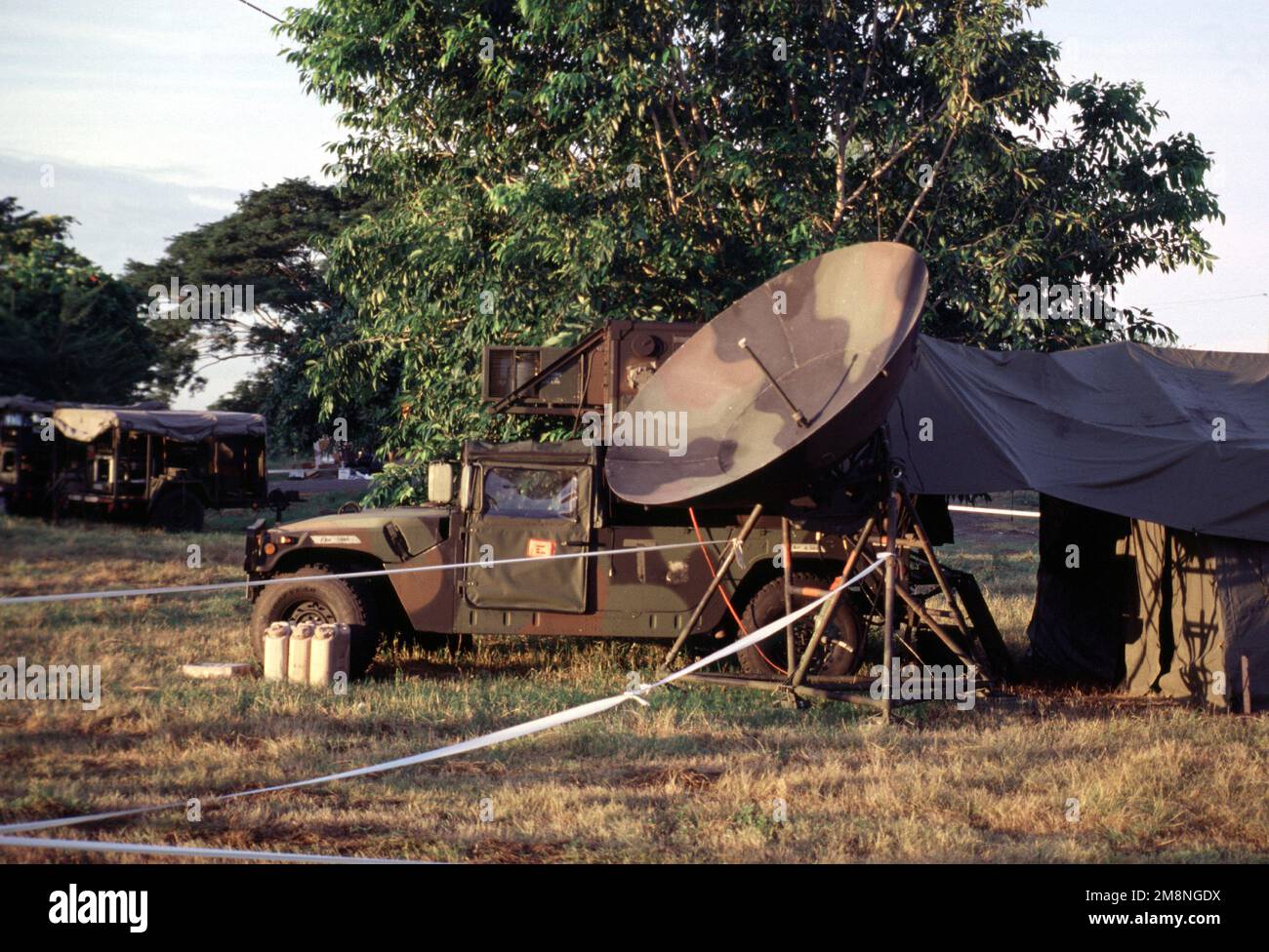 A view of the Standardized Integrated Command Post Shelter (SICPS) and ...