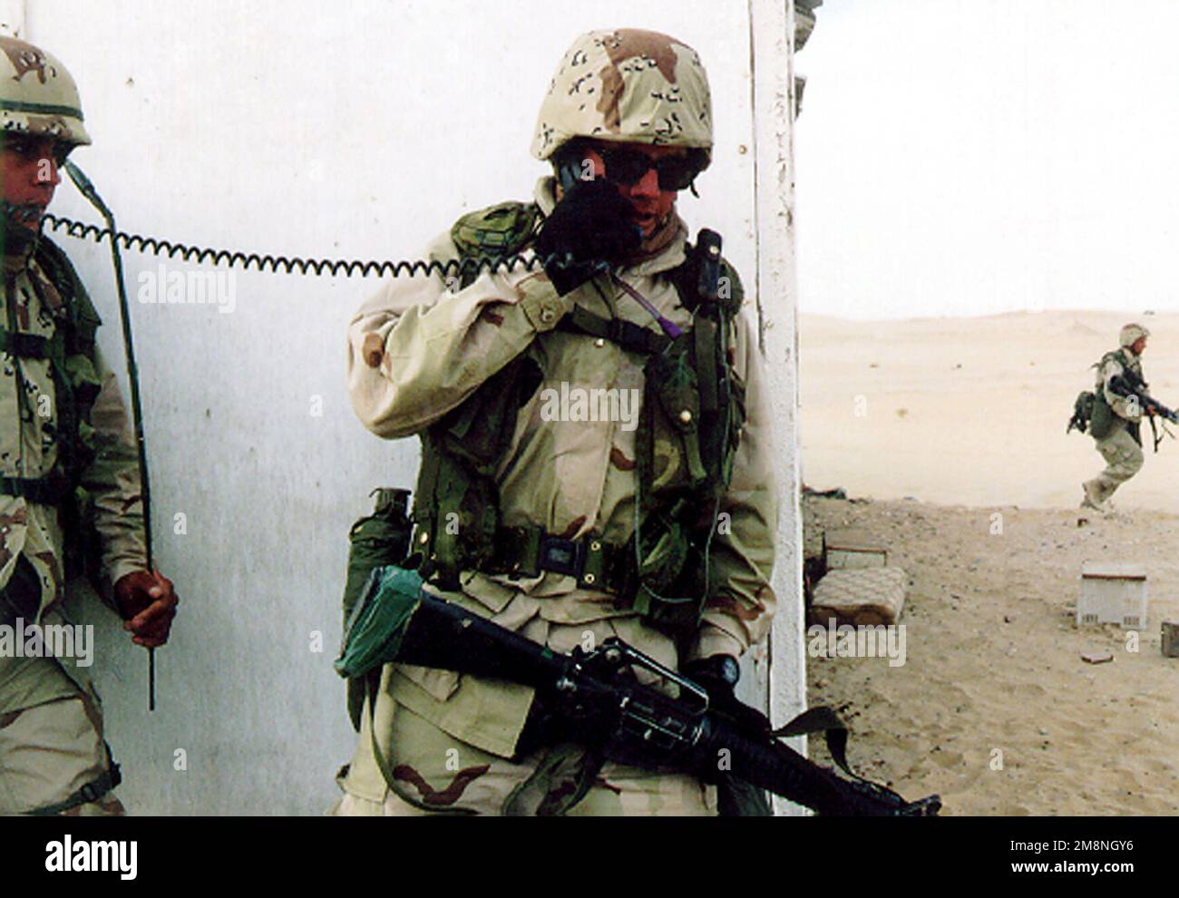 A platoon commander with the 31st Marine Expeditionary Unit's (MEU ...