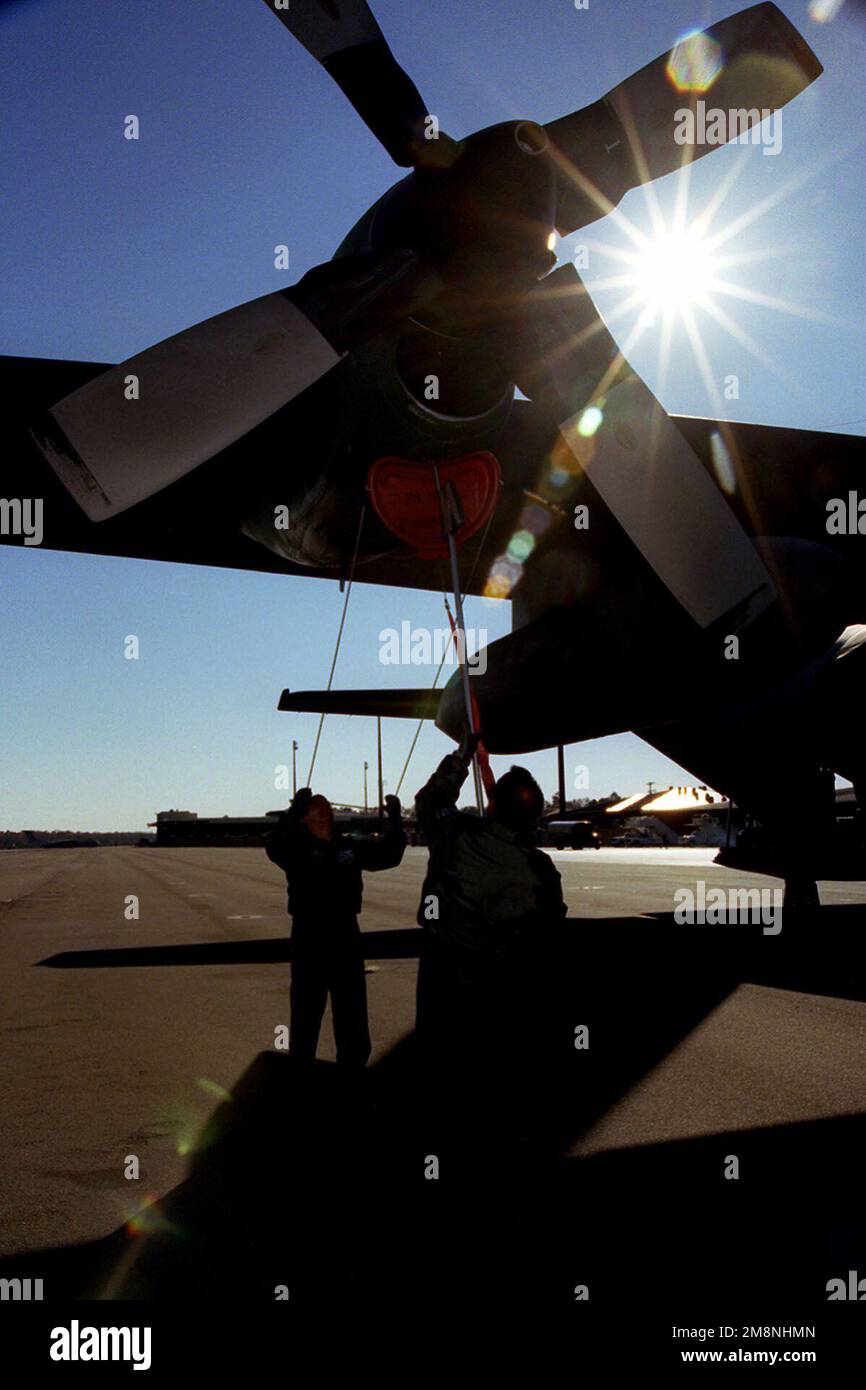 Technical Sergeant Bill Dimsdale (foreground), crew chief, and STAFF ...