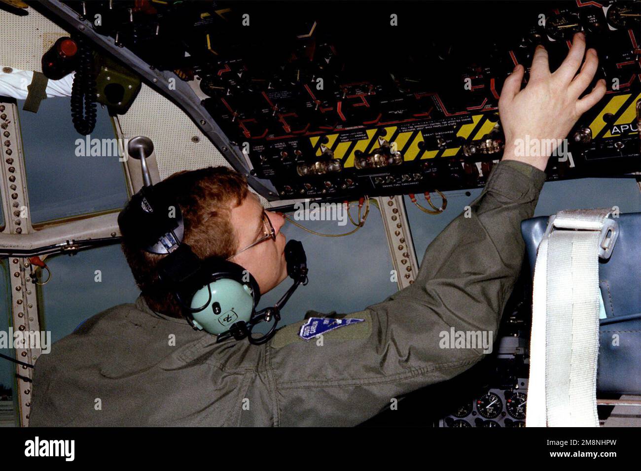 STAFF Sergeant James McMillan, flight engineer for the 169th Operations ...
