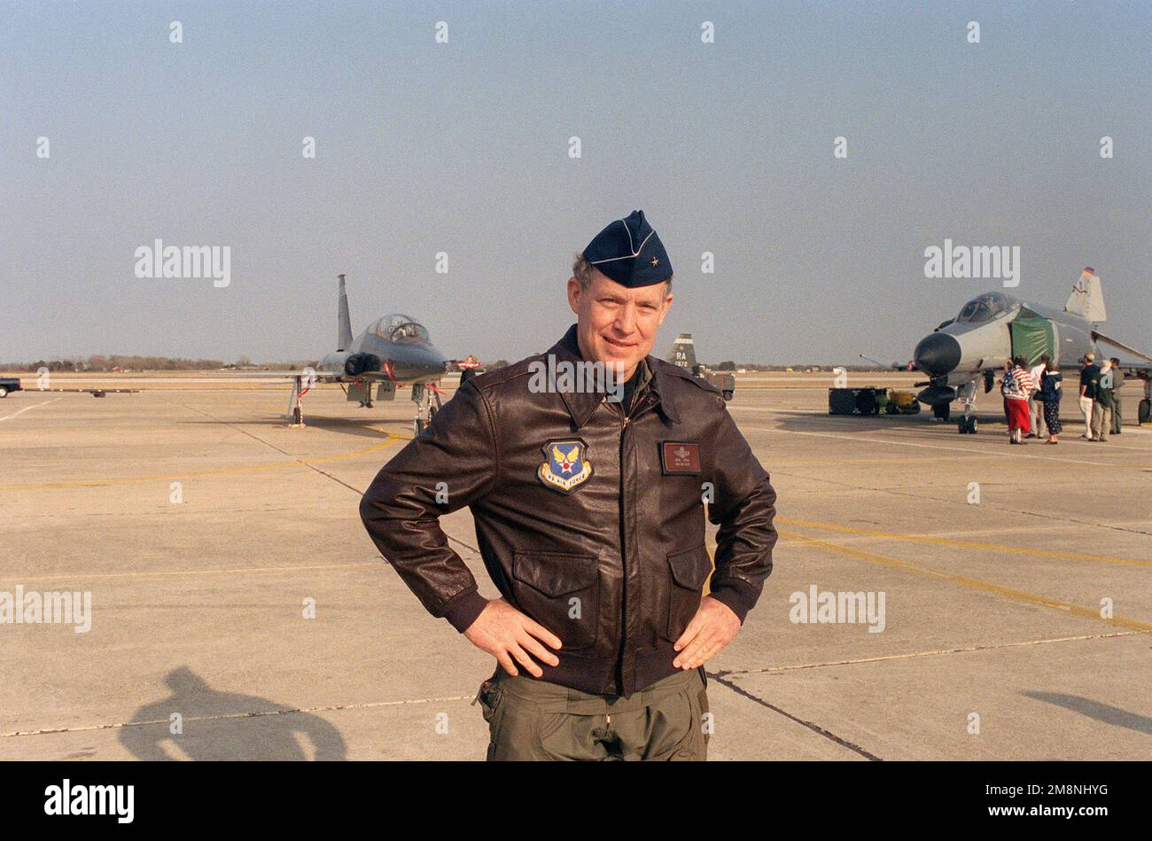 For his last career flight, Brigadier General Steve Ritchie, a Vietnam ...