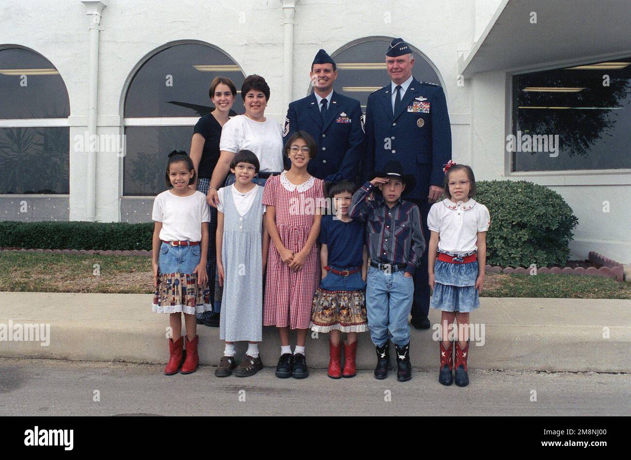 General Michael Ryan, Air Force CHIEF of STAFF, top row, far right, met ...