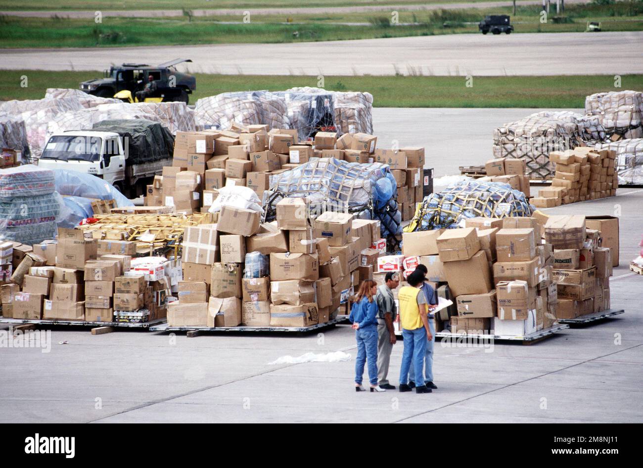 Normally "sleepy" Soto Cano Air Base, Honduras, awoke and became the ...
