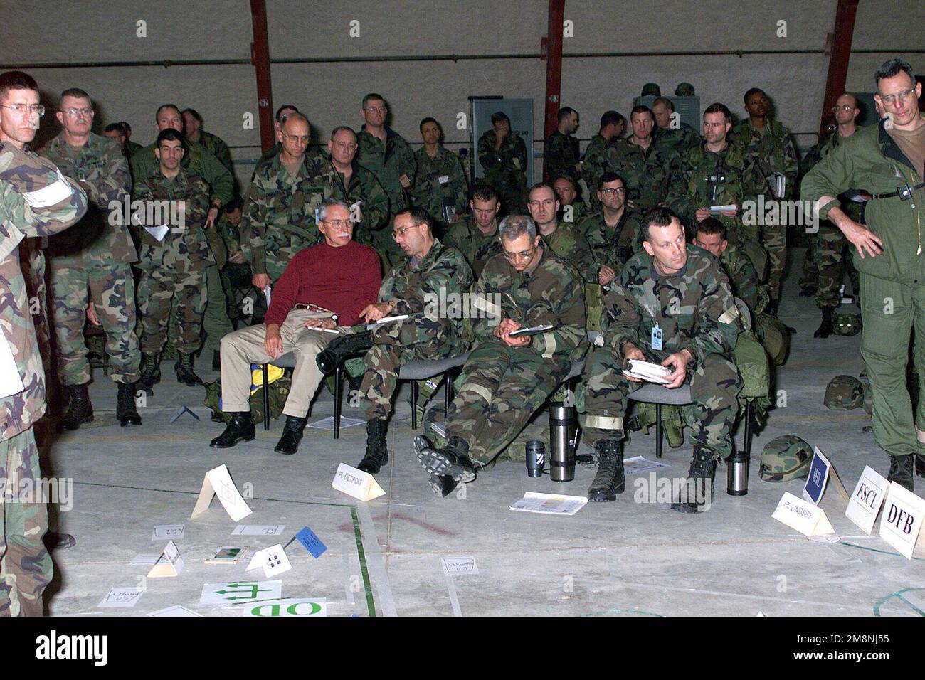 US Army Major General James C. Riley, Commander, 3rd Infantry Division ...