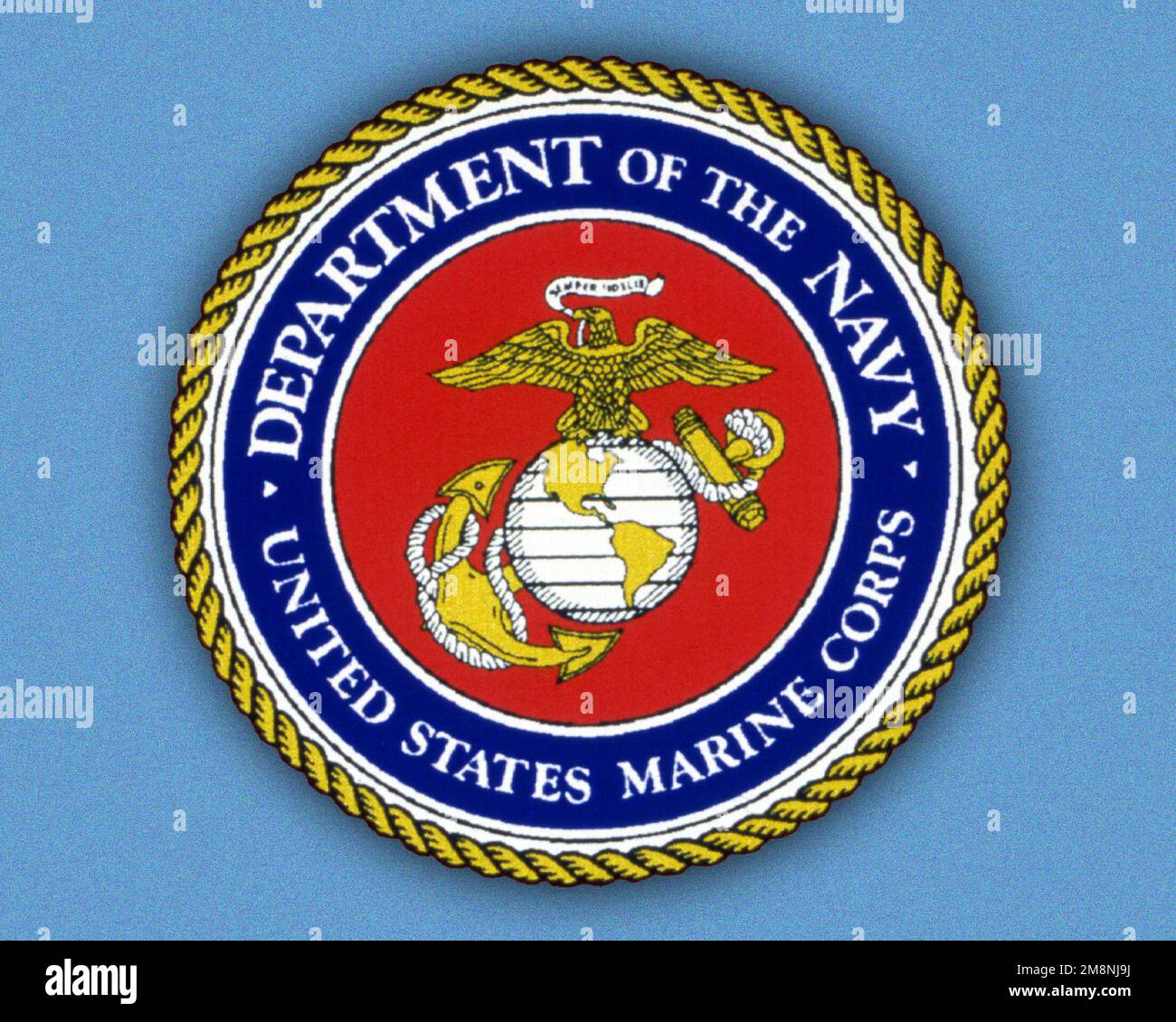 Seal of the United States Marine Corps. Country: Unknown Stock Photo ...