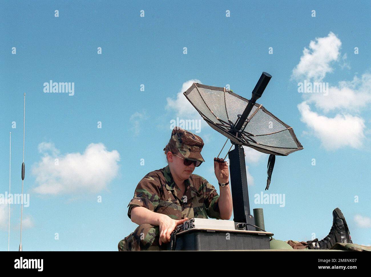 AIRMAN First Class (A1C) Pennington, US Air Force (USAF) 206TH Combat ...