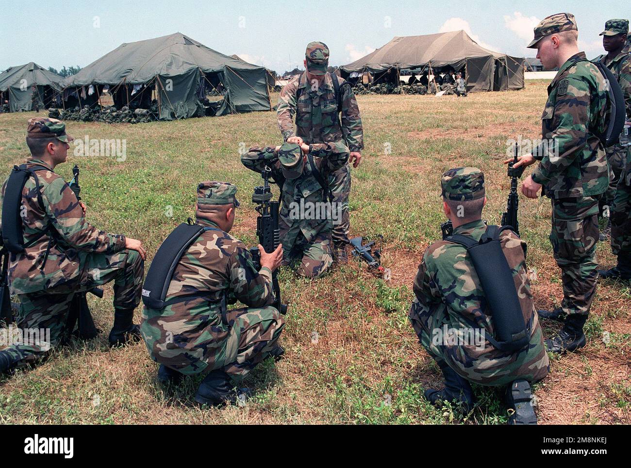 US Army (USA) Soldiers assigned to A/Company, 1ST Battalion, 17th ...