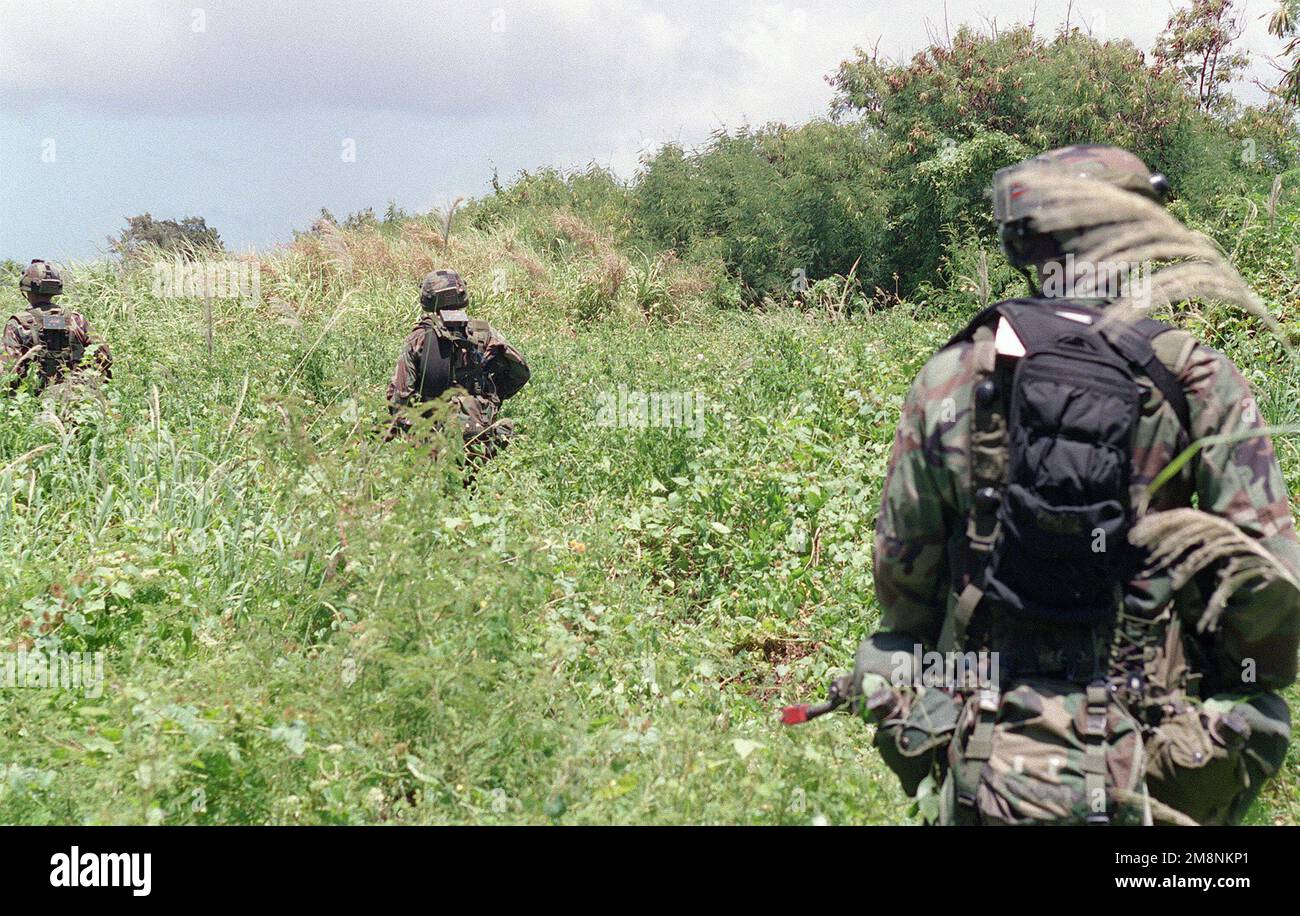 US Army soldiers, 1ST Battalion, 17th Infantry Division, patrolling on ...