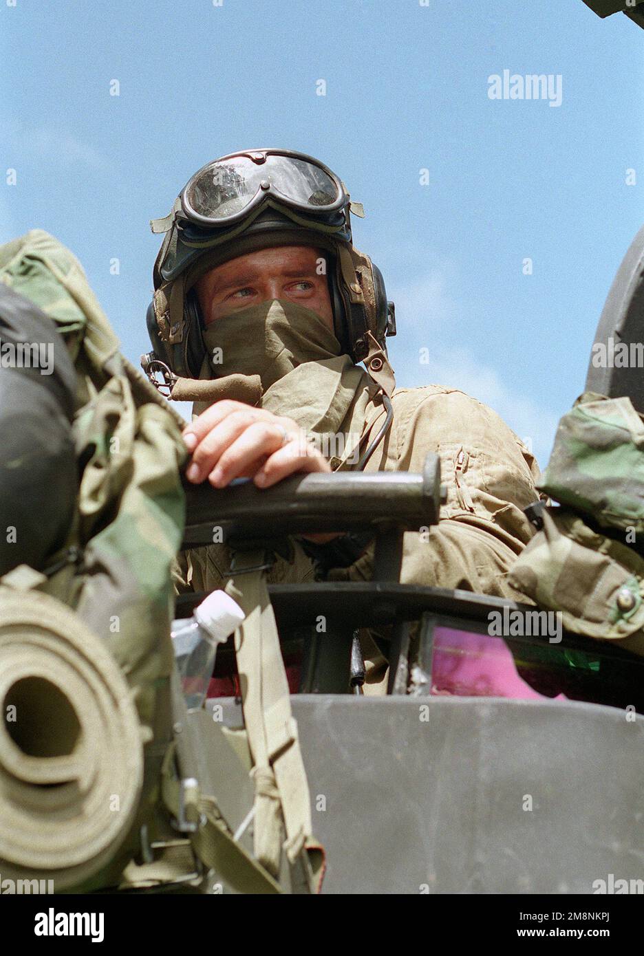 US Marine Corps Sergeant (SGT) Steve Mallett, Light Armored ...