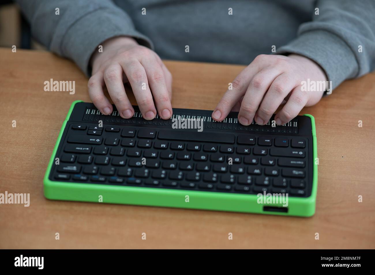 Tactile reading system hi-res stock photography and images - Alamy