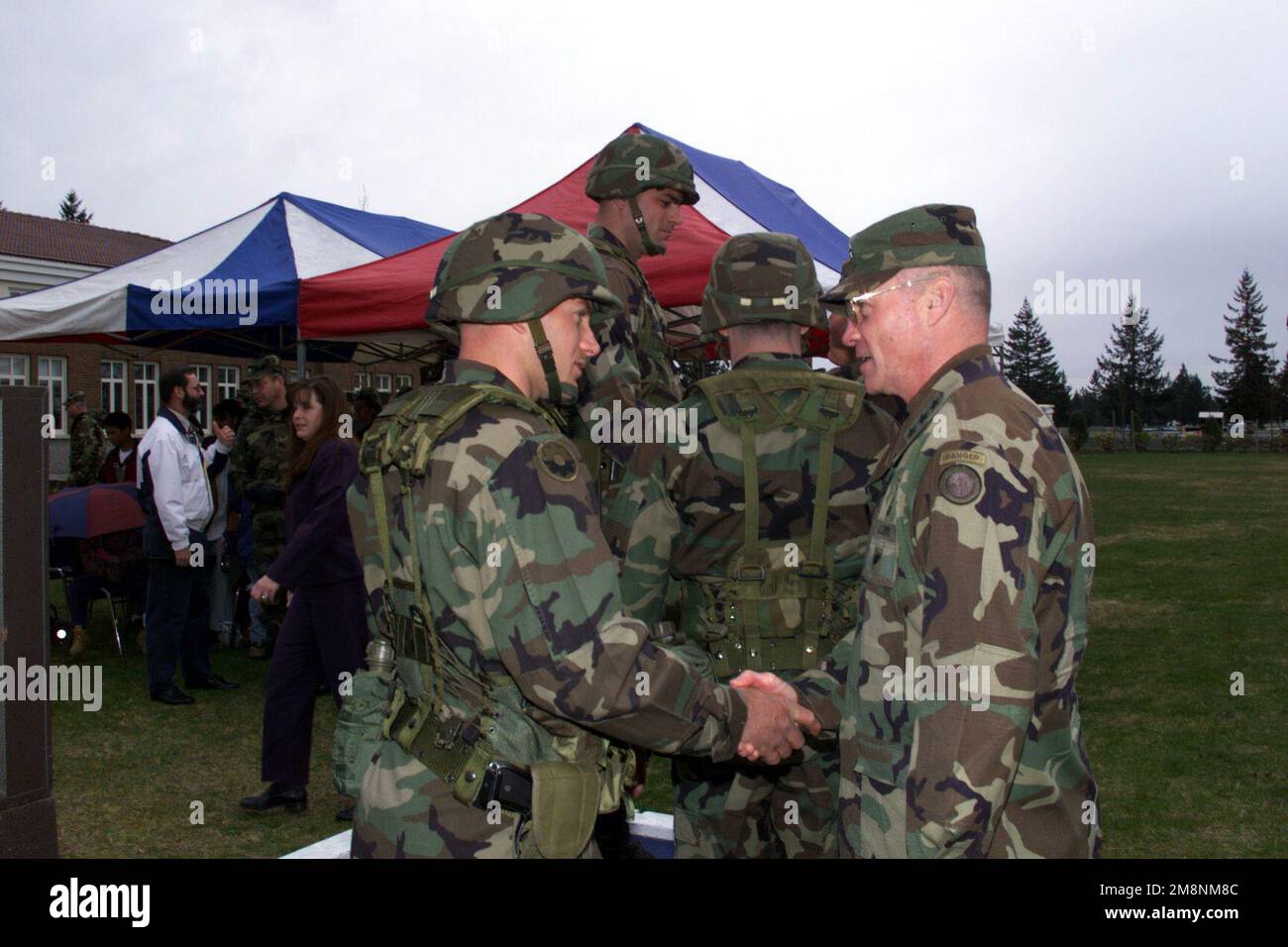 US Army Lieutenant General George A. Crocker, Commander, I Corps and ...