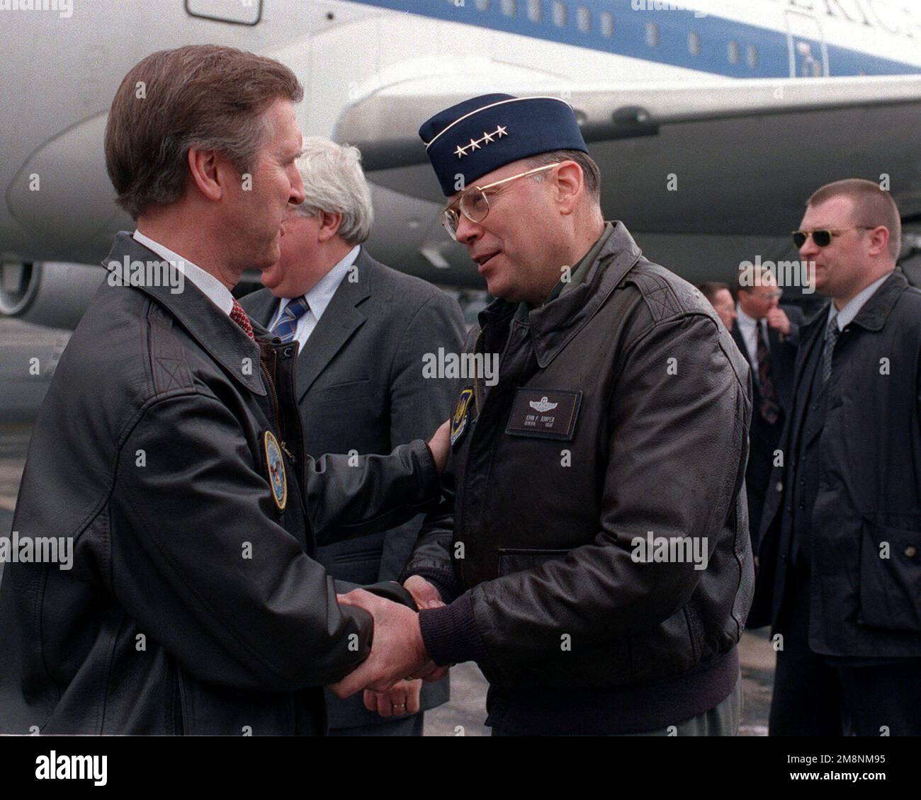 GEN John Jumper, Commander of United States Air Forces in Europe ...