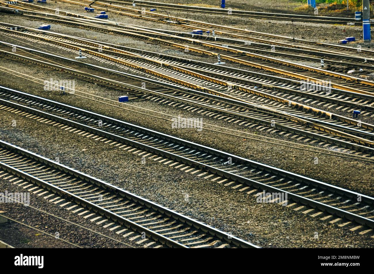 Train lines in russia hi-res stock photography and images - Alamy