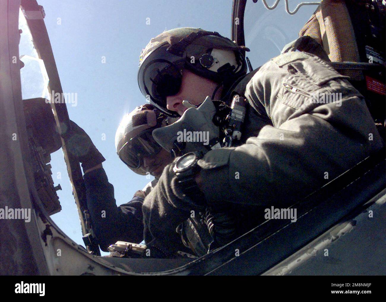 A pilot from the 24th Marine Expeditionary Unit (MEU-24) (HMM 266 ...