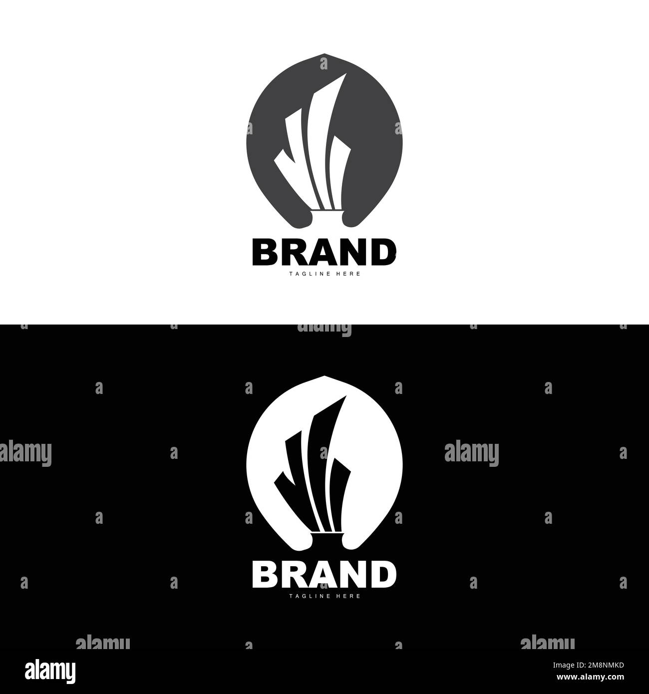 Trophy Logo Design, Award Winner Championship Trophy Vector, Success ...