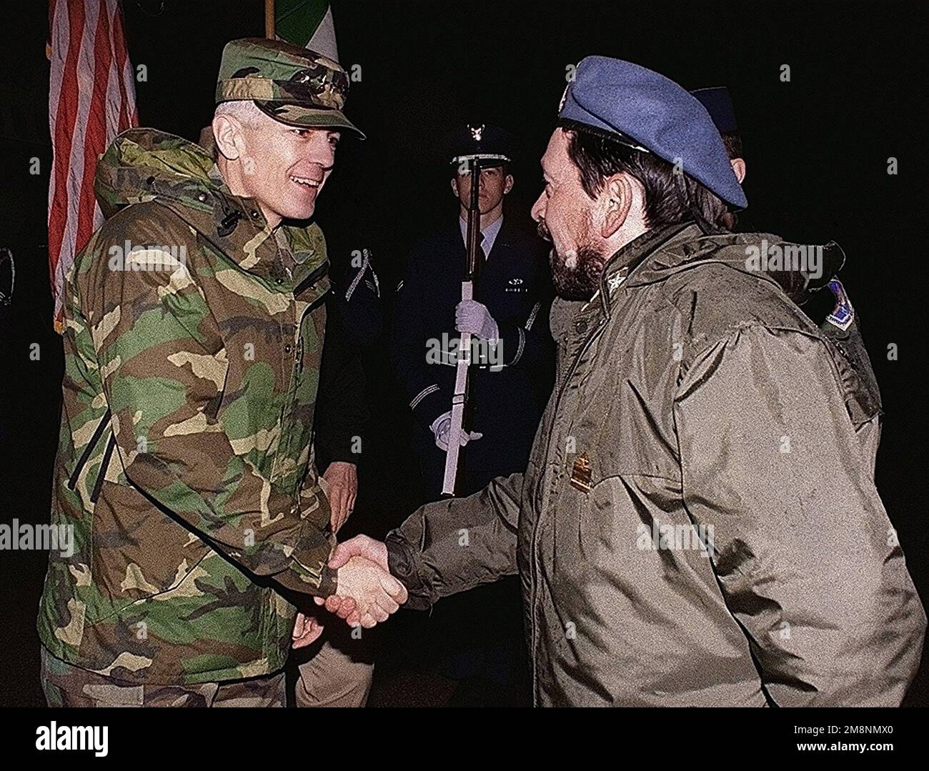 COL Orfeo Durigon, Italian Forces Commander welcomes GEN Wesley K ...